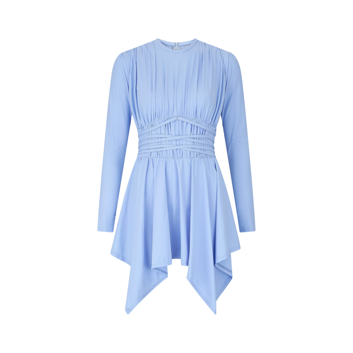 Mykonos - Blue Swim Top – Lady K Swimwear